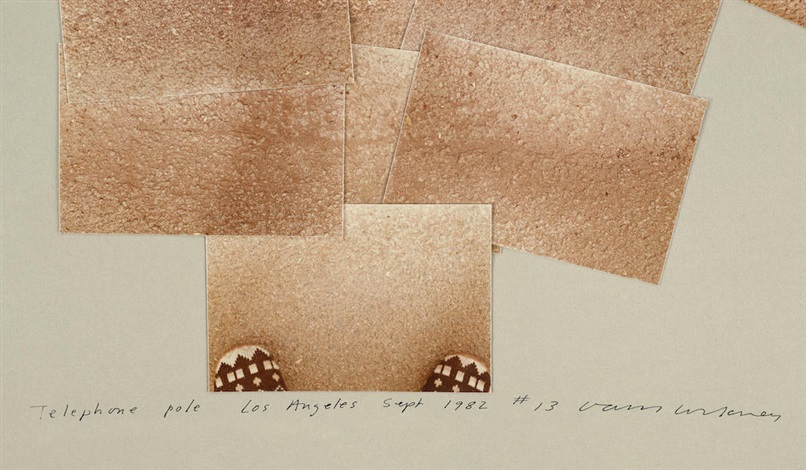 Telephone Pole, Los Angeles, Sept. 1982 by David Hockney on artnet