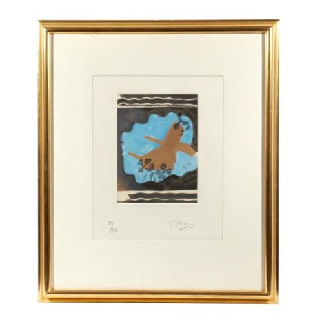 Migration Color aquatint and etching by Georges Braque on artnet