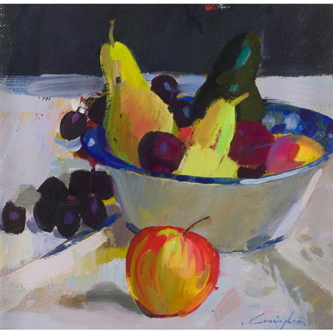 BOWL OF FRUIT by John Cunningham on artnet