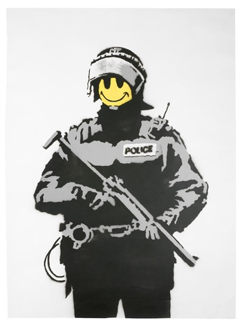 Smiley Copper by Banksy on artnet