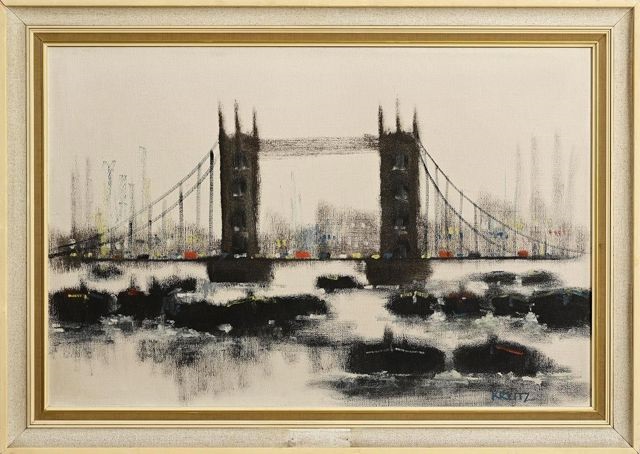 Tower Bridge, London by Anthony Klitz on artnet