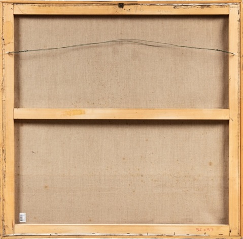 Composition calligraphique by Charles Hossein Zenderoudi on artnet