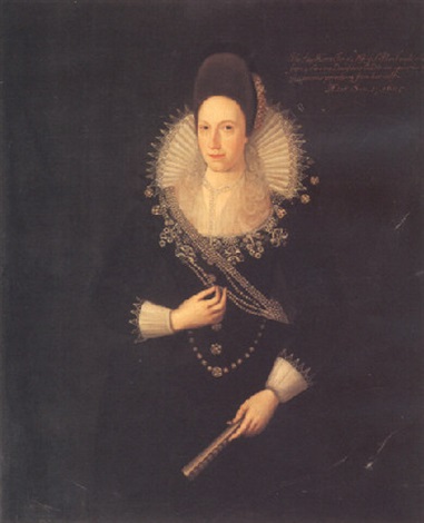 Portrait of Hester Lady Temple by John Decritz the Elder on artnet