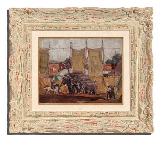 Circus, 1919 by Peter Clapham Sheppard on artnet