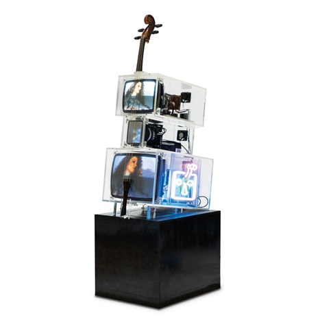 TV Cello by Nam June Paik on artnet