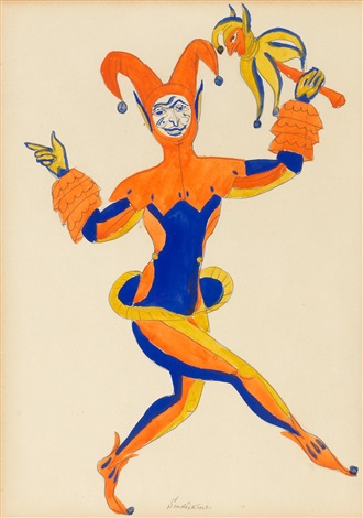 Three costume designs for the ballet Sleeping Beauty Carabosse, Fairy ...