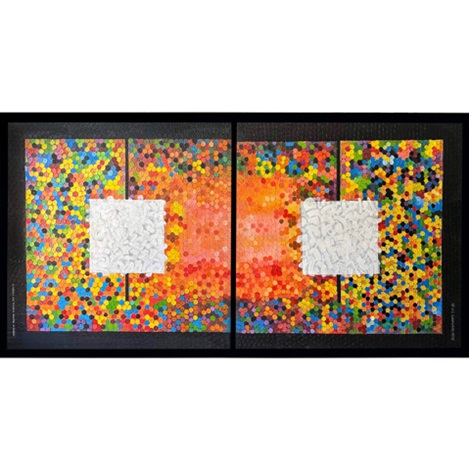 Harvest Moons During the Equinox diptych by Jerry Elizalde Navarro on ...