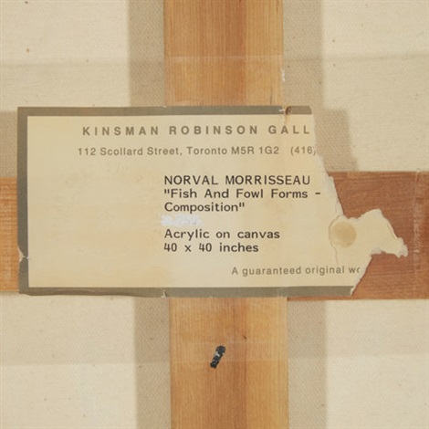 FISH AND FOWL FORMS - COMPOSITION by Norval Morrisseau on artnet