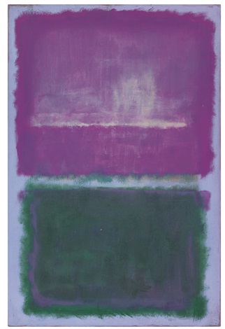 UNTITLED LAVENDER AND GREEN by Mark Rothko on artnet