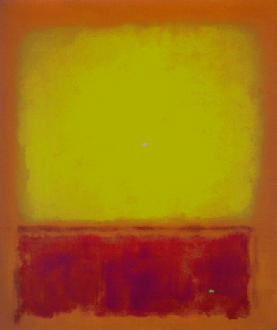 Yellow over purple by Mark Rothko on artnet