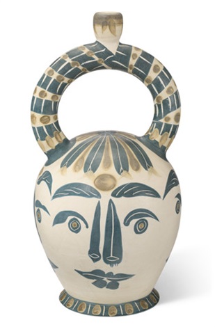 Vase aztèque aux quatres visages A.R. 402 by Pablo Picasso on artnet