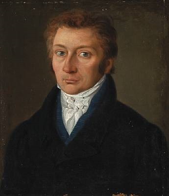 Portrait of the artists son, the historian Carl Christian Rafn 1795 ...
