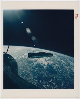 Cover of LIFE the Agena illuminated by orbital sunrise, 18-21 July 1966 ...