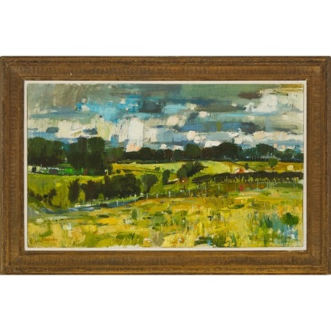 STRATHAVEN LANDSCAPE by John Cunningham on artnet