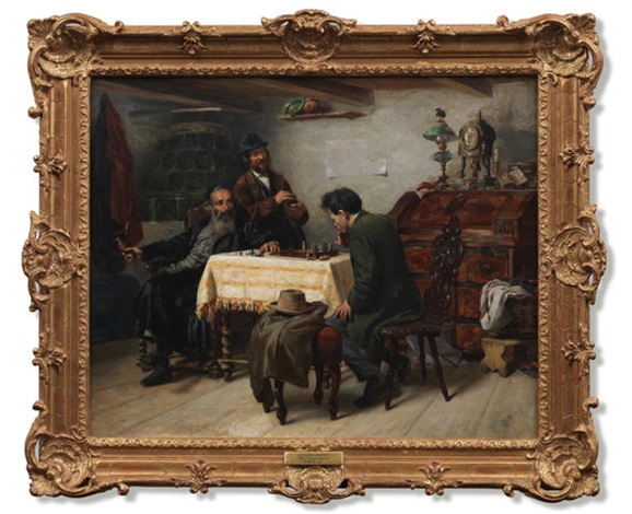 The chess game by J. Epstein on artnet