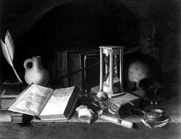 A vanitas still life by Pieter van Steenwyck on artnet