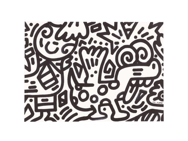 Untitled Four Works by Mr Doodle on artnet