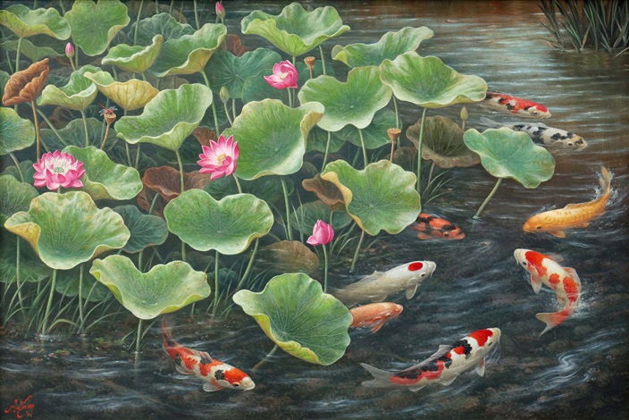 Koi Fish - Attracting Attention Ikan Koi-Menarik Perhatian by Adam Lay ...
