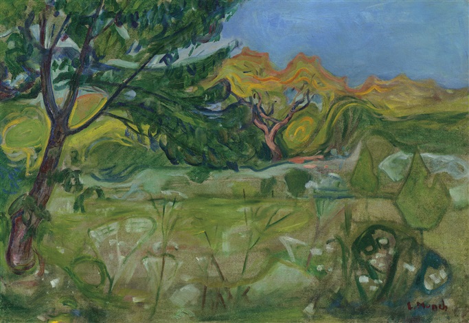 Hage by Edvard Munch on artnet