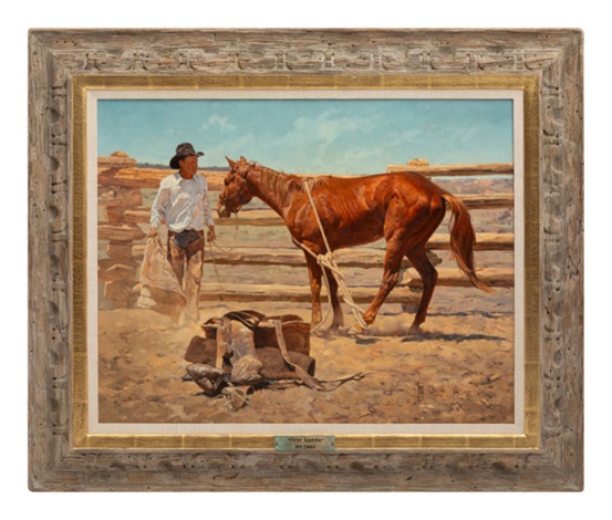 First Saddle by Bill Owen on artnet