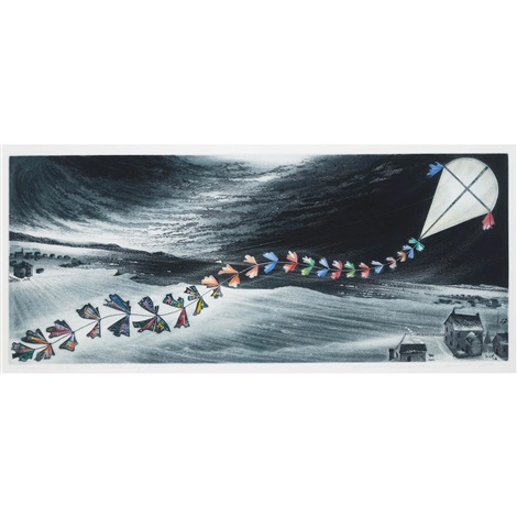 MARCH KITE by David Lloyd Blackwood on artnet