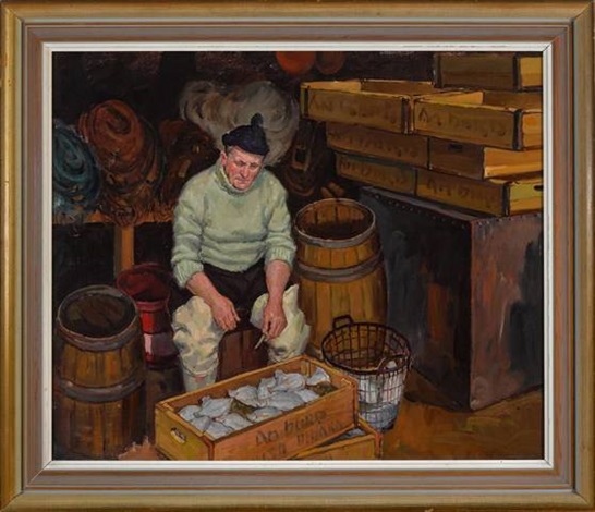 GUTTING PLAICE by Robert Taylor Carson on artnet