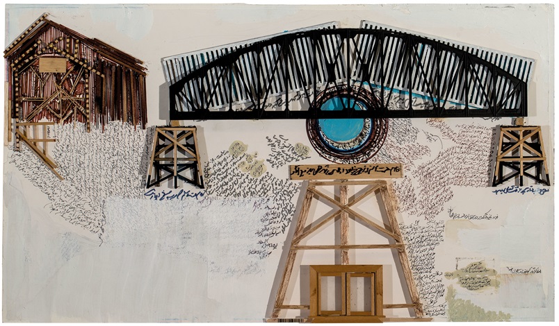 Bridge by Siah Armajani on artnet