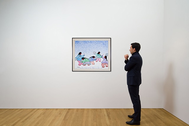 Whequemicong Winter Dancer by Cecil Youngfox on artnet