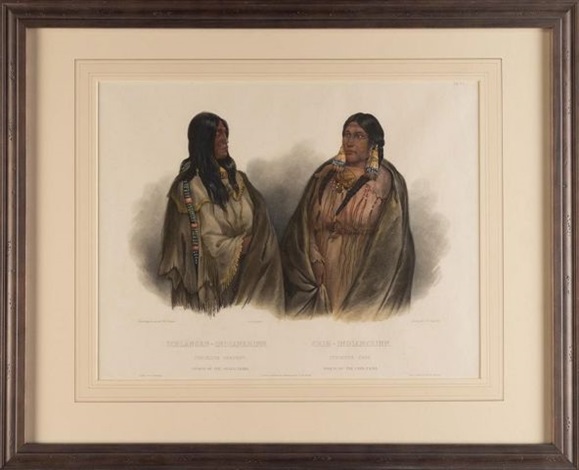 Tab. 33, Woman of the Snake-Tribe, Woman of the Cree-Tribe by Karl ...