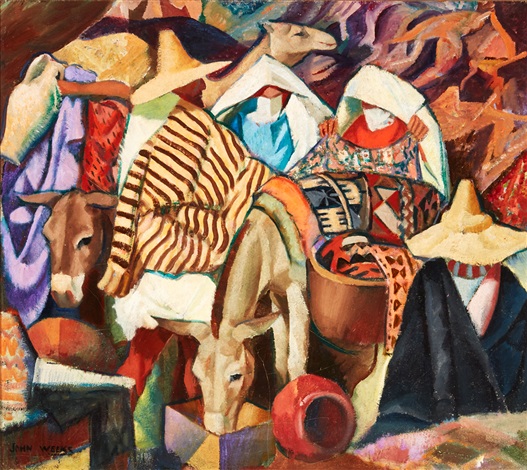 Moroccan Scene by John Weeks on artnet