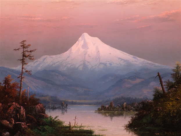 Mt. Hood, Sunset by William Samuel Parrott on artnet