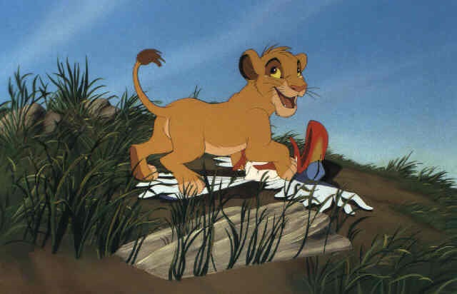 The Lion King Simba and Zazu by Walt Disney Studios on artnet