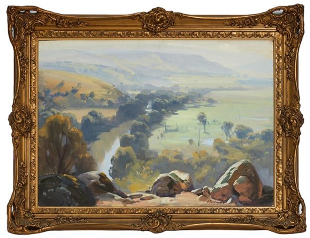 The Peaceful Valleyy, Dandenong Ranges by Ernest William Buckmaster on ...