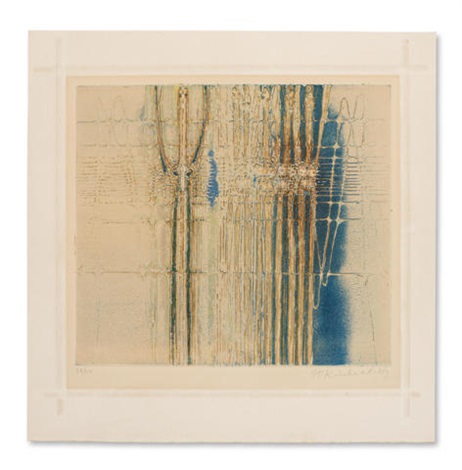 Woman her reflection by Krishna Reddy on artnet