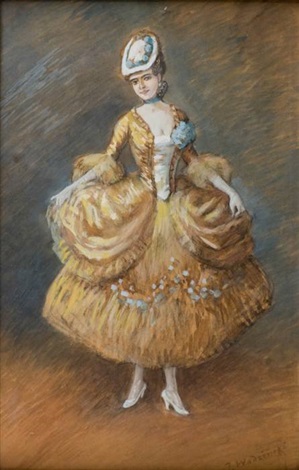 Elegantka by Jozef Wodzinski on artnet