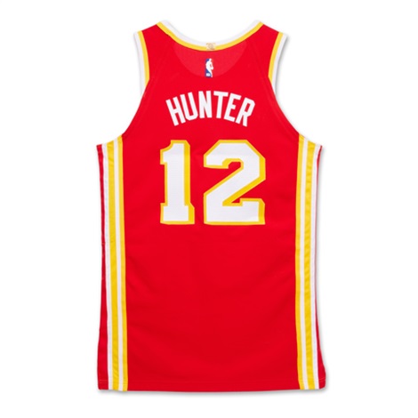 DeAndre Hunter Atlanta Hawks 2023-2024 Game Worn Icon Edition Jersey on ...