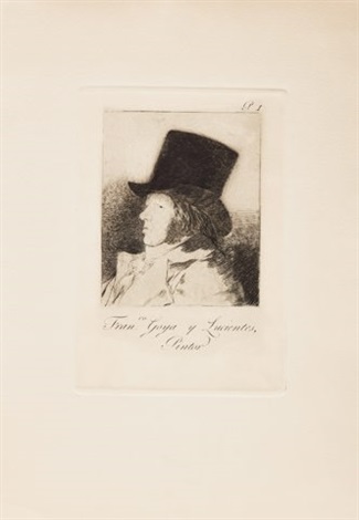 Self-Portrait by Francisco Goya on artnet