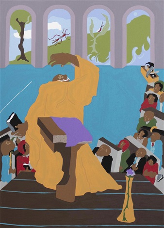 The First Book of Moses Called Genesis by Jacob Lawrence on artnet