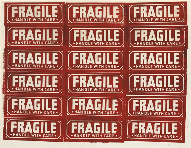 Vintage Fragile Label