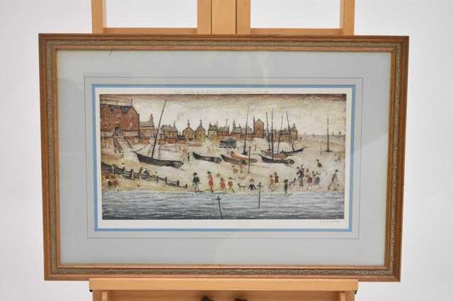 The Beach by L.S. Lowry on artnet