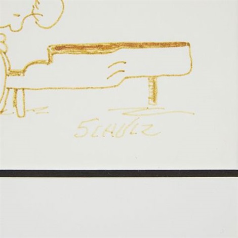 Charles Schulz Original Drawing Schroeder by Charles M. Schulz on artnet