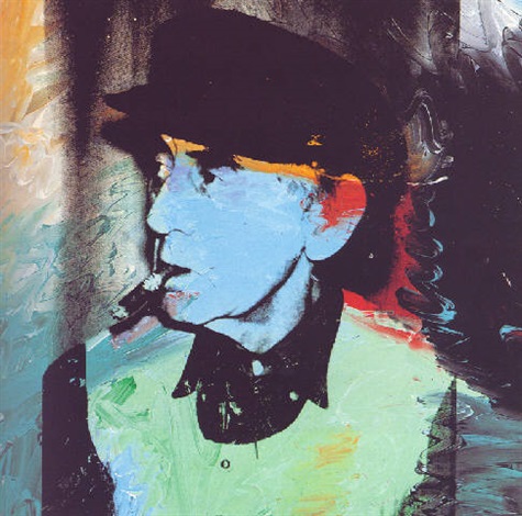 Portrait of Man Ray by Andy Warhol on artnet