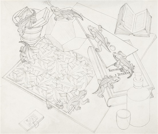 Reptiles by M.C. Escher on artnet