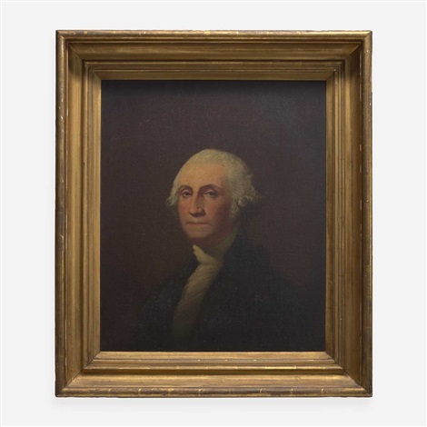 Portrait of George Washington 1732-1799 by Gilbert Stuart on artnet