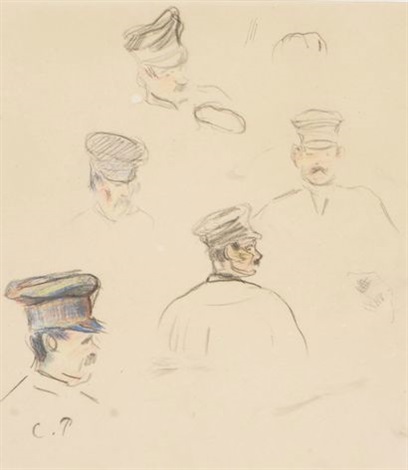 Etude de personnage by Camille Pissarro on artnet