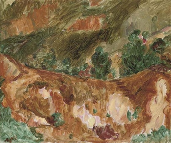 Landscape, south of France by Sir Matthew Arnold Bracy Smith on artnet