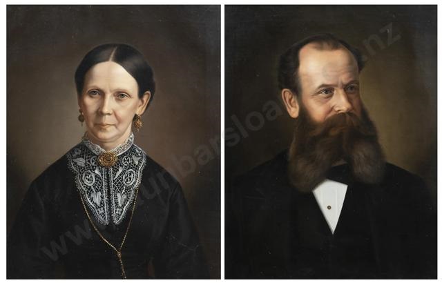 Joseph Sarah King Pair by Gottfried Lindauer on artnet