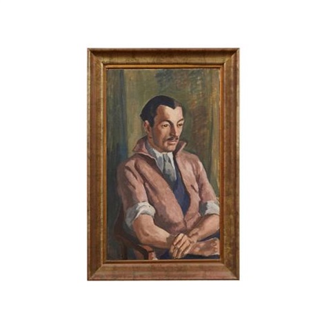 Portrait of William Dobell by Roland Shakespeare Wakelin on artnet
