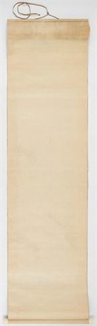 Zhang Pan Hawk Ink on Silk Scroll Painting by Zhang Pan on artnet