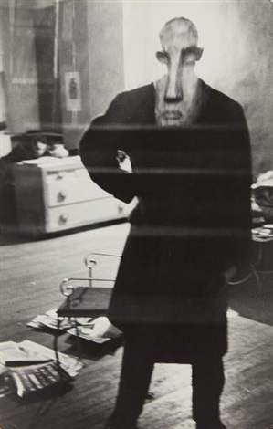 George Barrows in Robert Franks Loft, New York by Louis Faurer on artnet